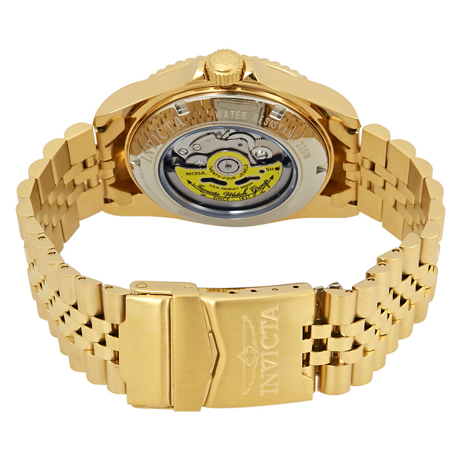 Invicta Open Box - Invicta Pro Diver Automatic Black Dial Sprite Bezel ...