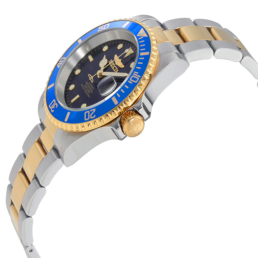 Invicta Open Box - Invicta Pro Diver Automatic Blue Dial Two-tone Men's ...