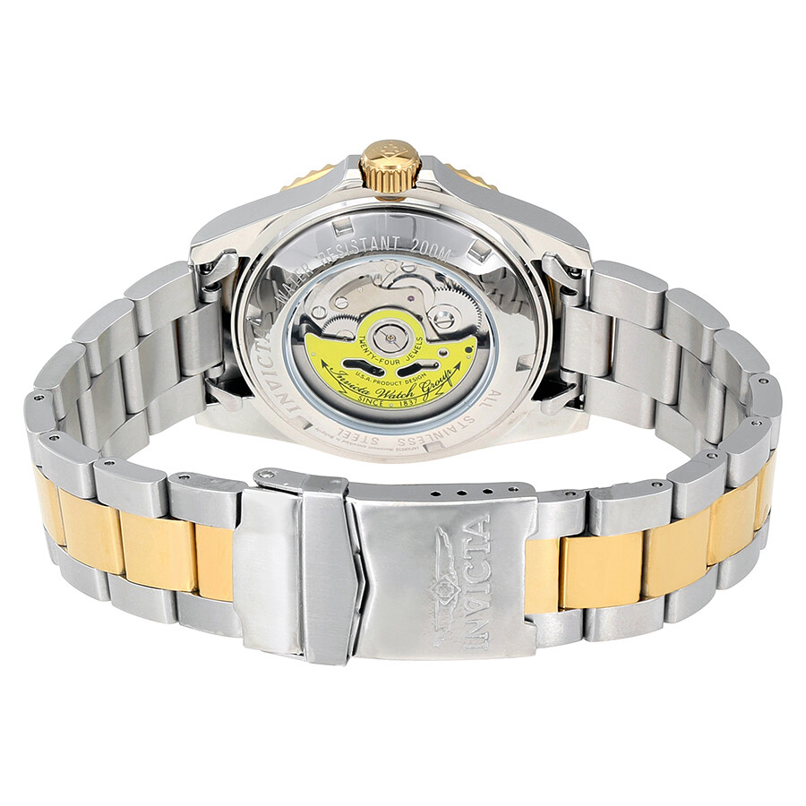 Invicta Open Box - Invicta Pro Diver Automatic Blue Dial Two-tone Men's ...