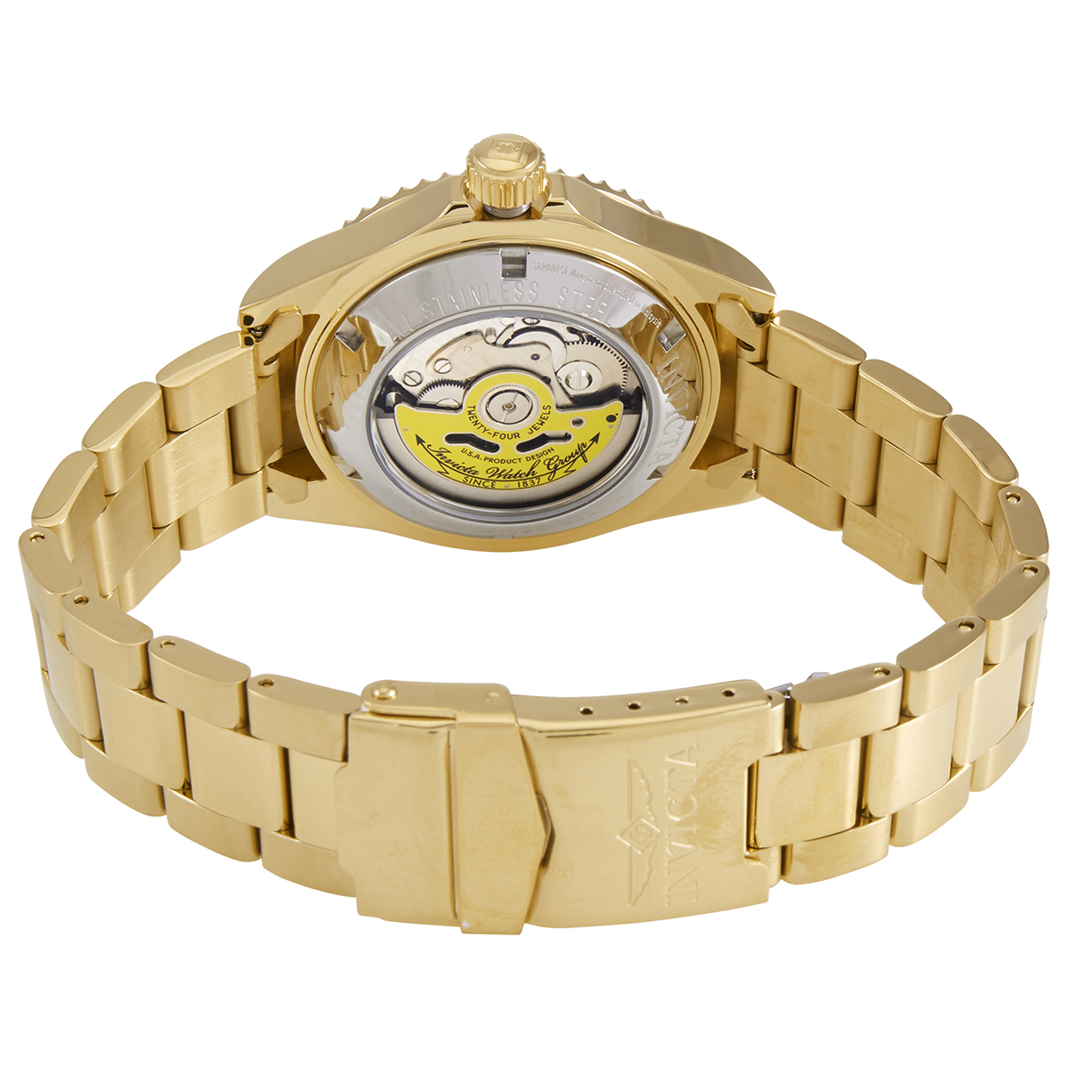 Invicta Open Box - Invicta Pro Diver Automatic Gold Dial Men's Watch ...