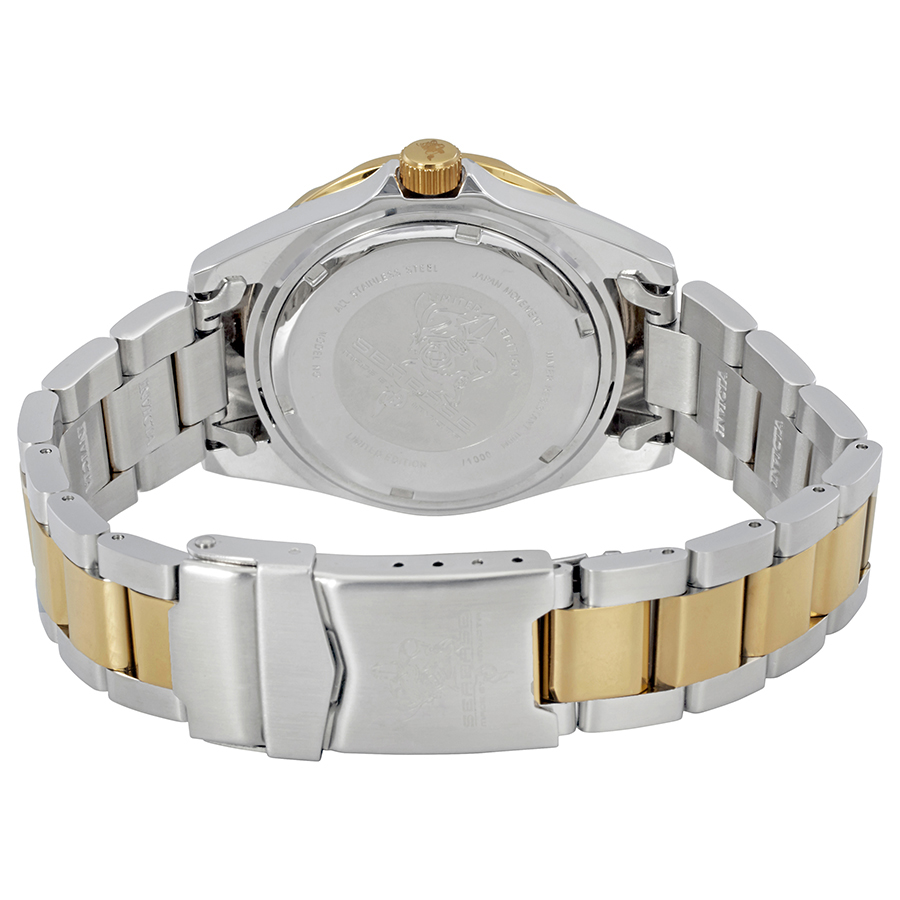 Invicta Open Box - Invicta Sea Base Crystal Mother of Pearl Dial Two ...