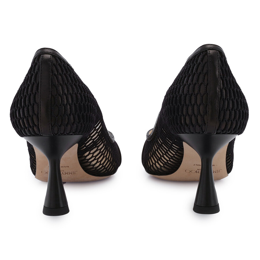 Jimmy Choo Open Box - Jimmy Choo Ladies Rosalia 65 Black Nappa Leather ...