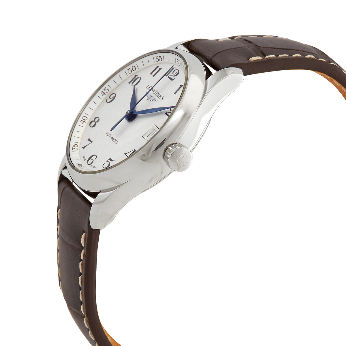 Longines Open Box - Longines Master Automatic Silver Dial Ladies Watch ...
