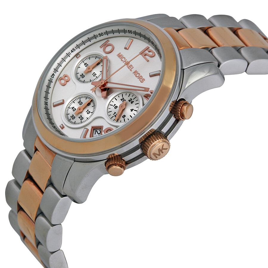 Michael Kors Open Box - Michael Kors Chronograph Bracelet Silver-Tone ...