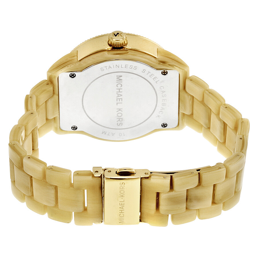 Michael Kors Open Box - Michael Kors Jet Set Horn Ladies Watch MK5039 ...
