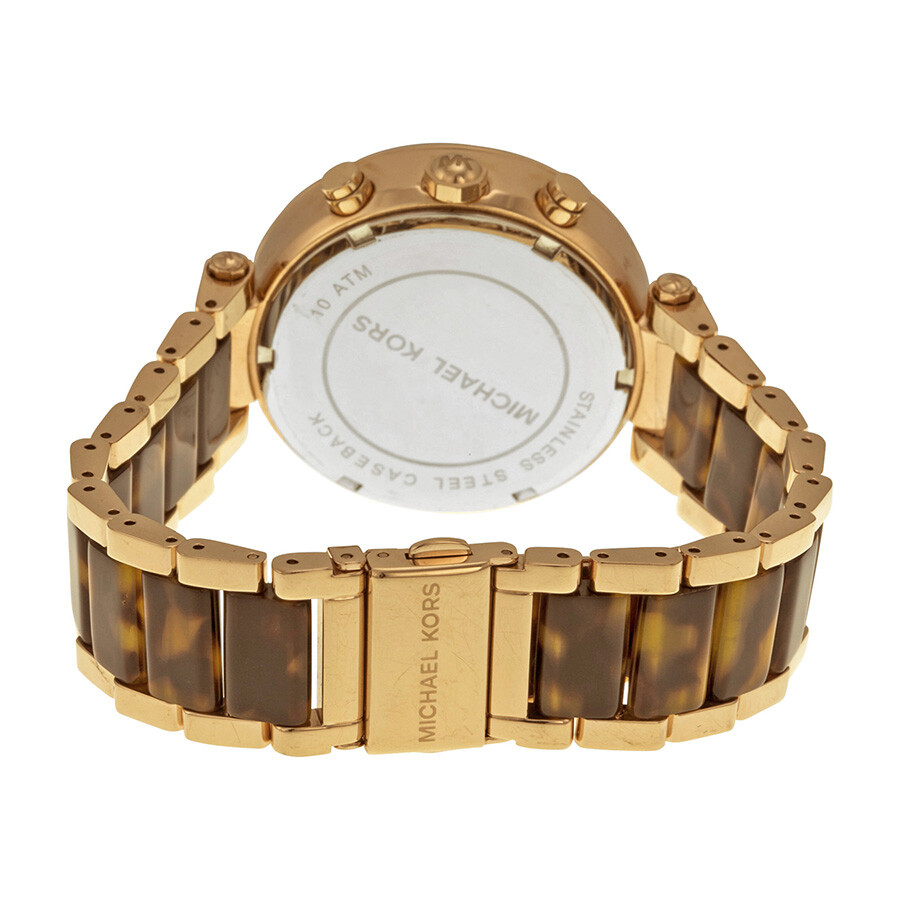 Michael Kors Open Box - Michael Kors Parker Chronograph Ladies Watch ...