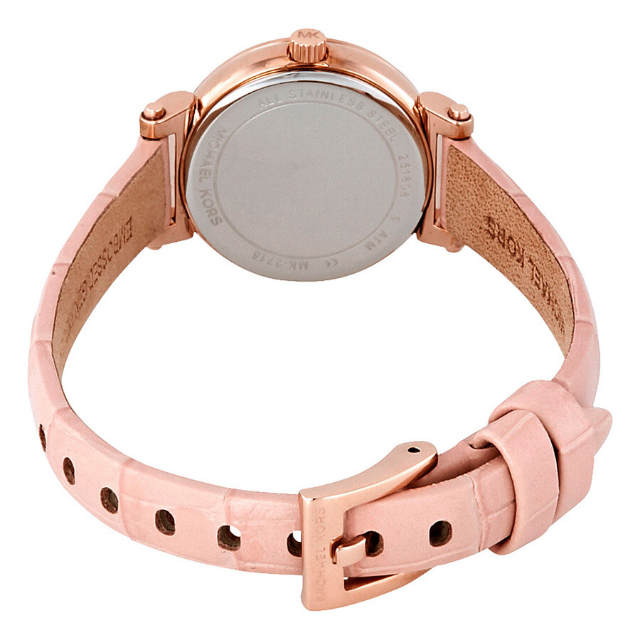 Michael Kors Open Box - Michael Kors Sofie Crystal White Mother of ...