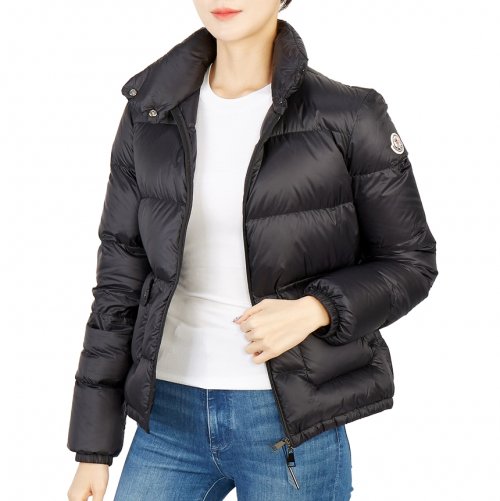 Moncler Open Box - Moncler Ladies Black Lannic Down Puffer Coat, Brand ...