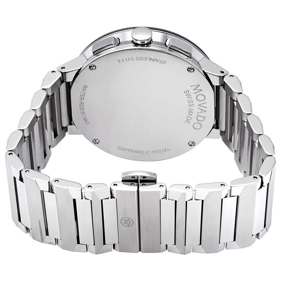 Movado Open Box - Movado Sapphire Chronograph Quartz Black Dial Men's ...
