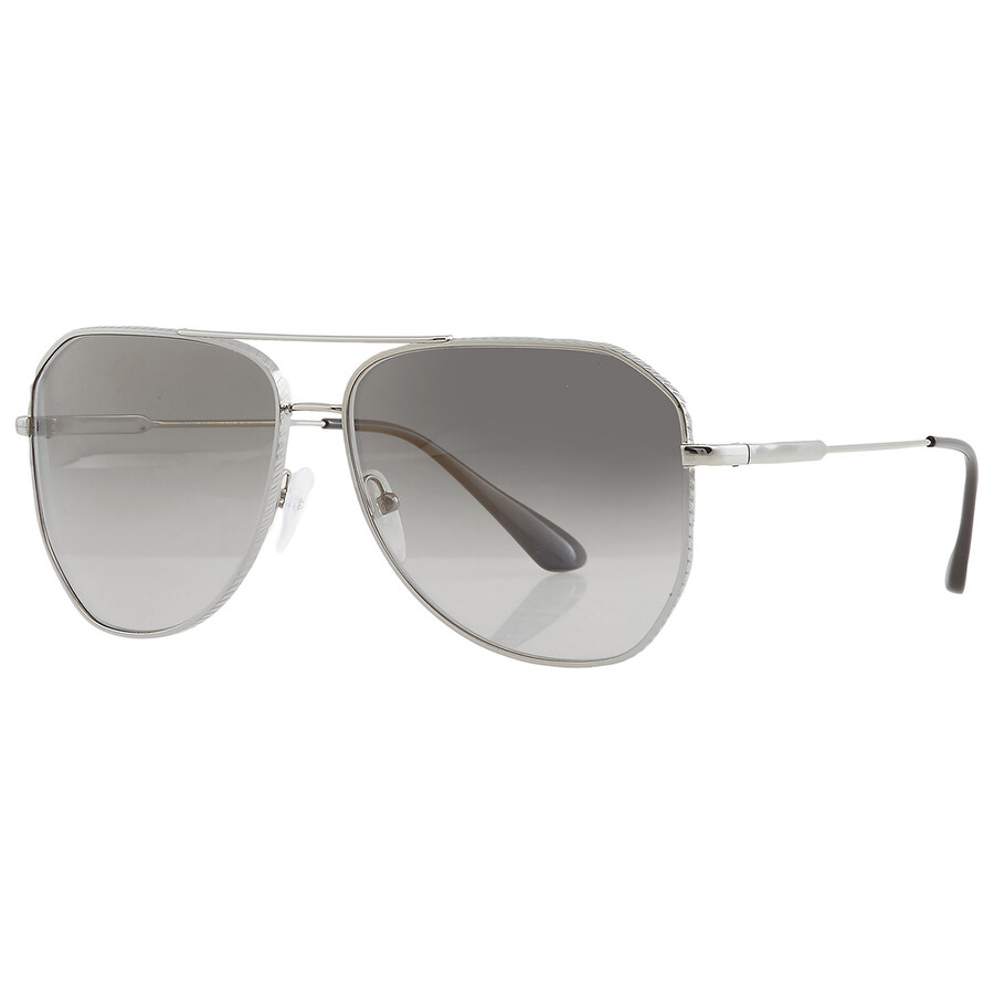 Prada Open Box - Prada Polarized Grey Gradient Navigator Men's ...