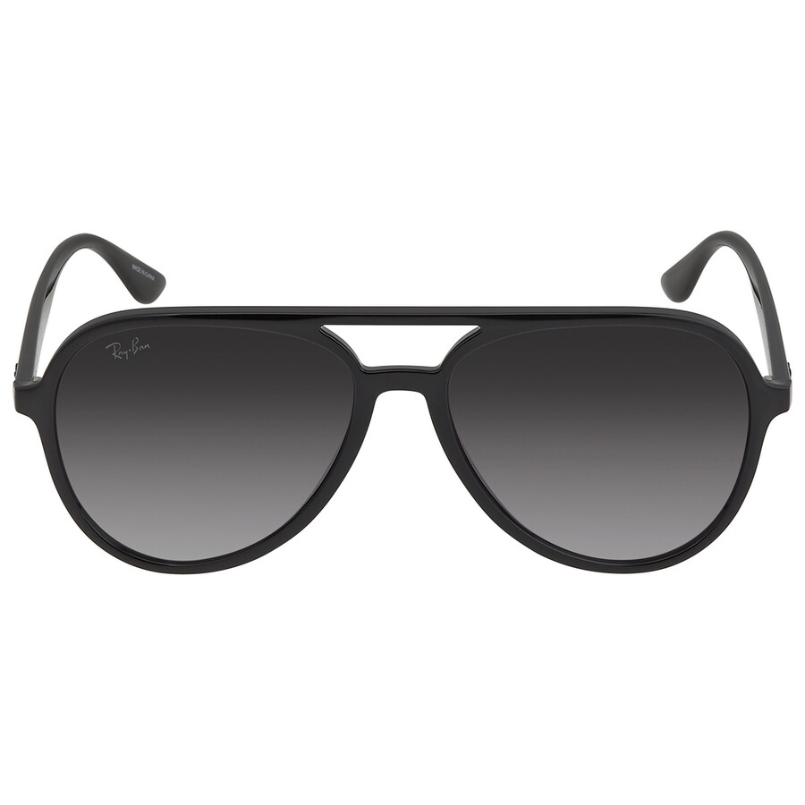 Ray-Ban Open Box - Ray Ban Grey Gradient Aviator Unisex Sunglasses ...