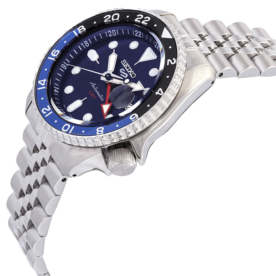 Seiko Open Box - Seiko 5 Sports Automatic Blue Dial Men's Watch ...