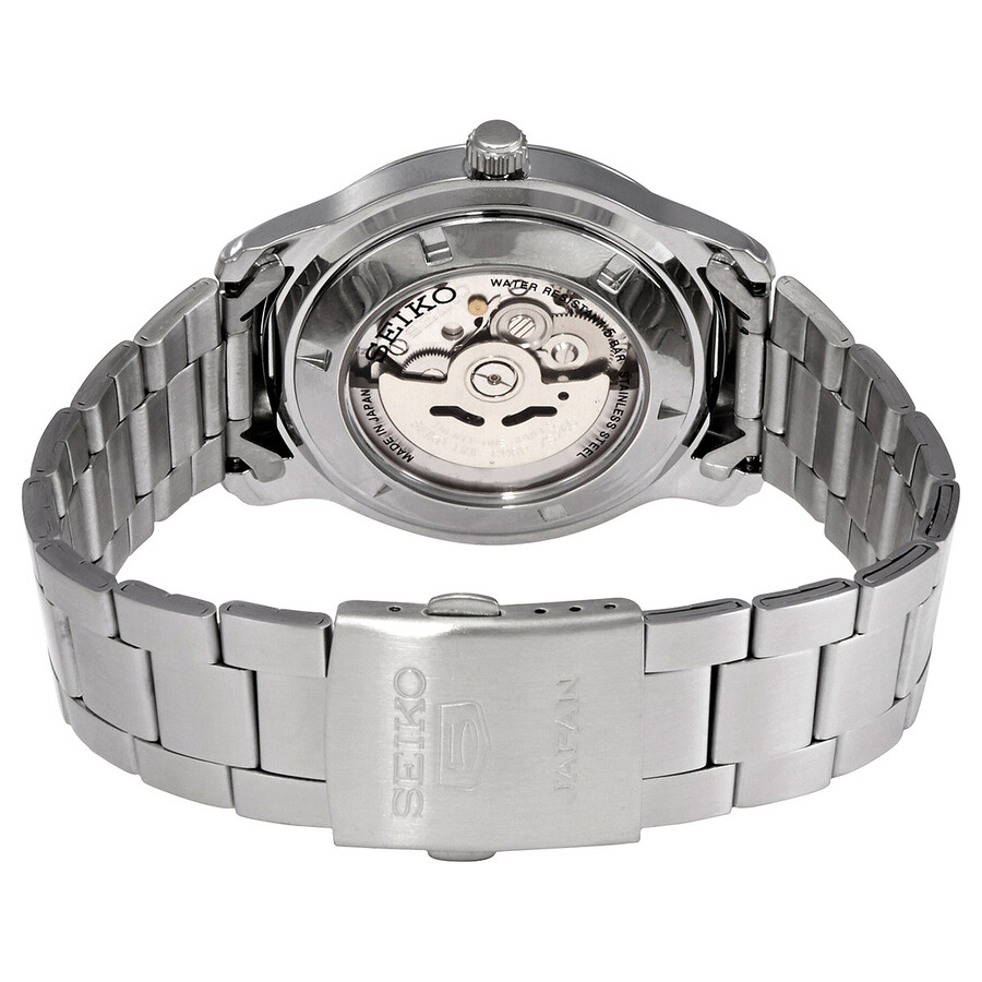 Seiko Open Box - Seiko 5 Automatic Blue Dial Stainless Steel Men's ...