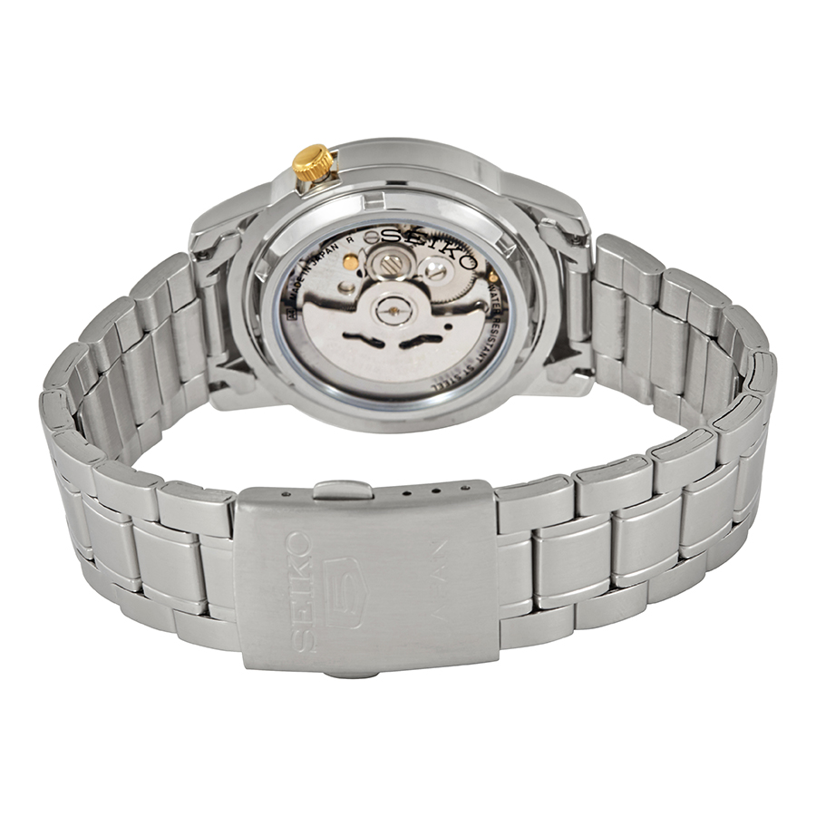 Seiko Open Box - Seiko Series 5 Automatic Gold Dial Men's Watch ...