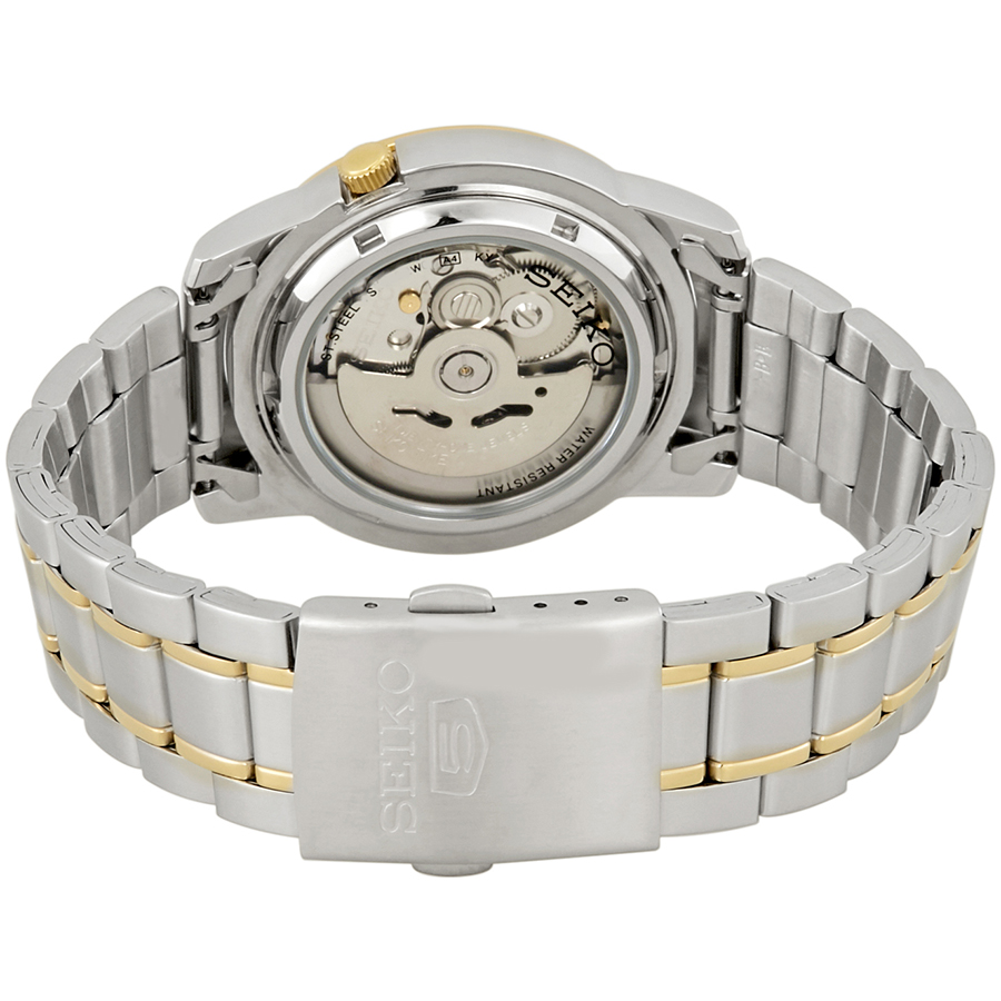 Seiko Open Box - Seiko Series 5 Automatic White Dial Men's Watch SNKE54 ...