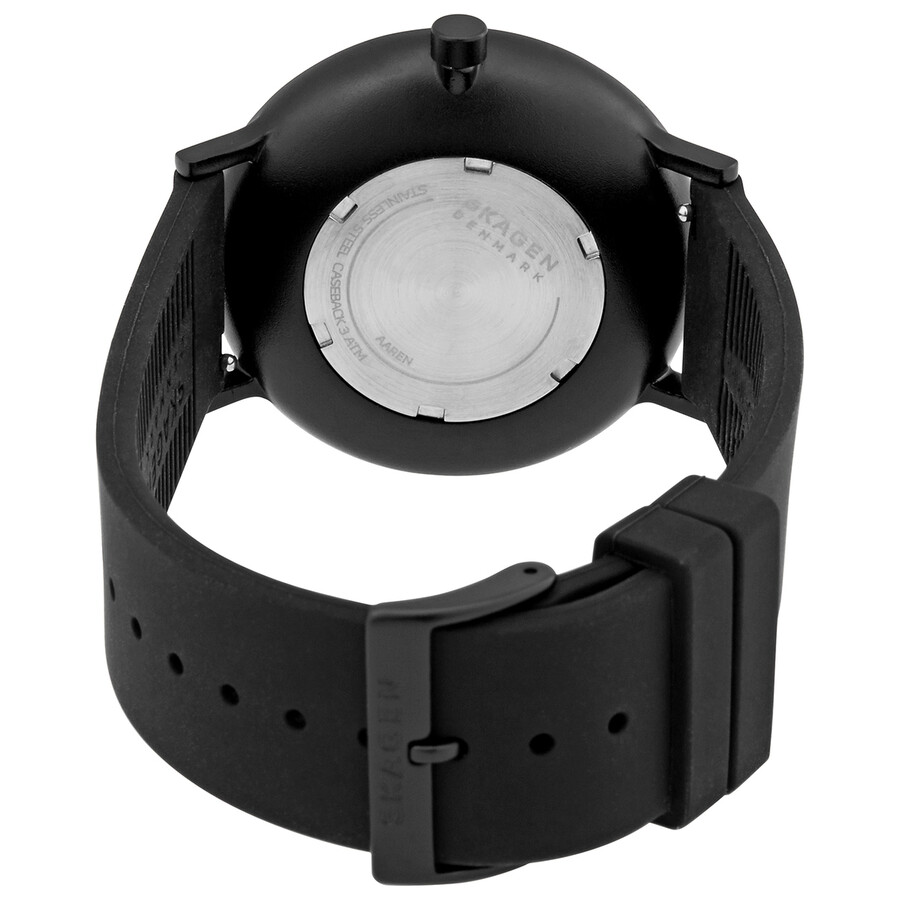 Skagen Open Box - Skagen Aaren Quartz Black Dial Men's Watch SKW6544 ...