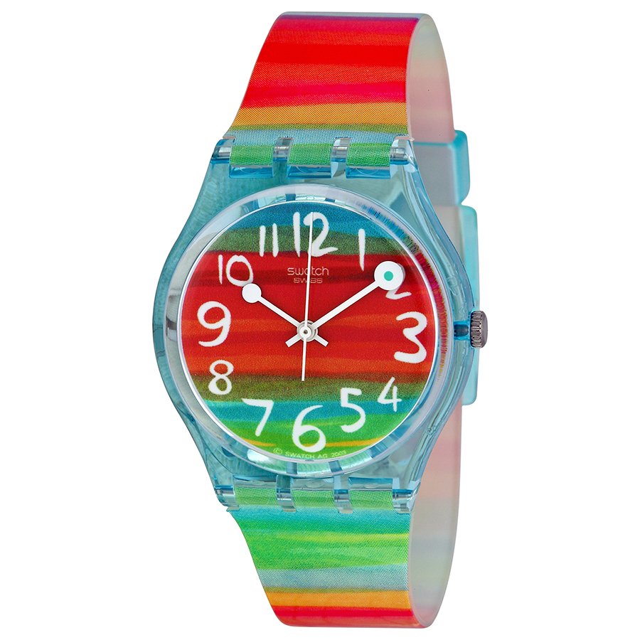 Swatch Open Box - Swatch Originals Gents Color The Sky Watch GS124 ...