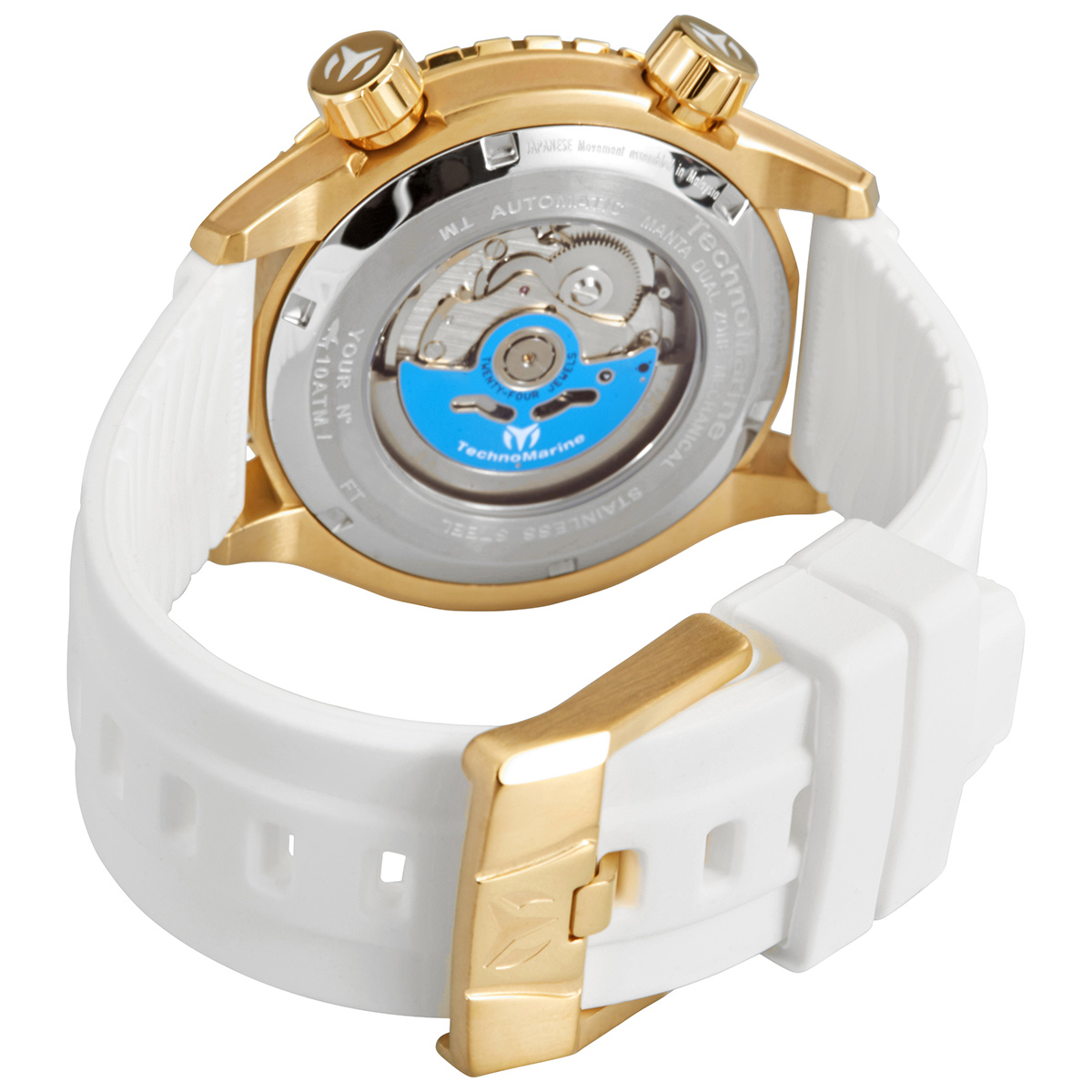 Technomarine Open Box - Technomarine Dual Zone Automatic Men's Watch TM ...