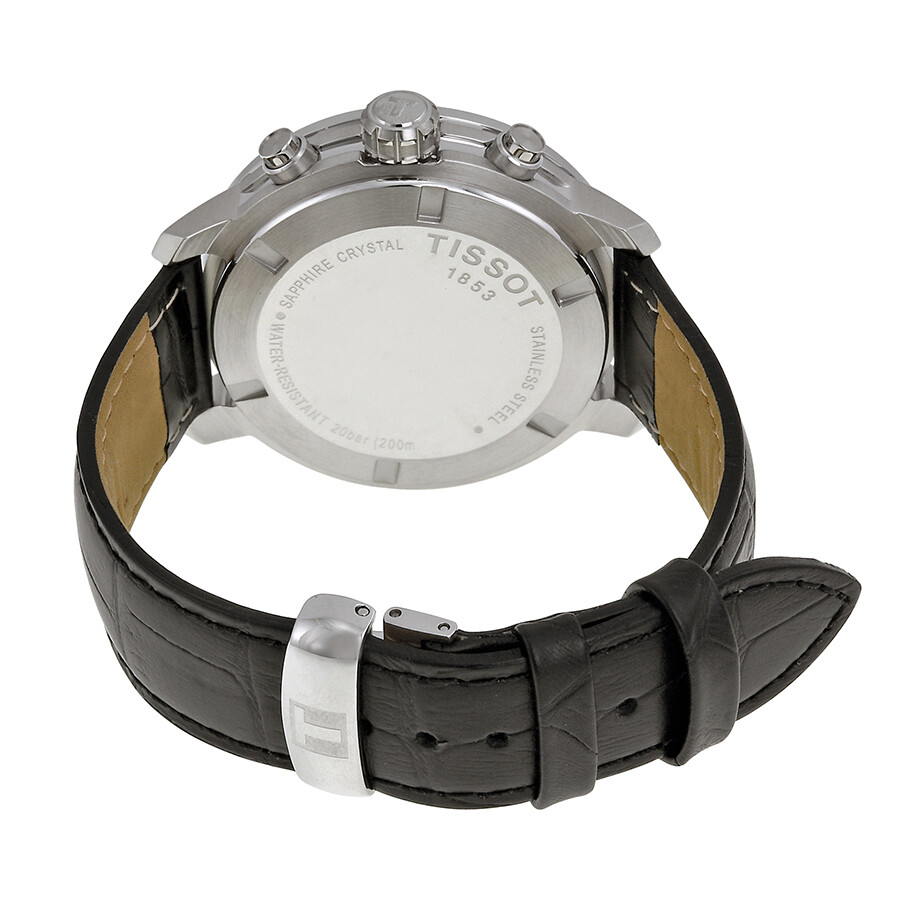 Tissot Open Box - Tissot PRC 200 Chronograph Black Dial Men's Watch T0554171605700 T055.417.16 ...