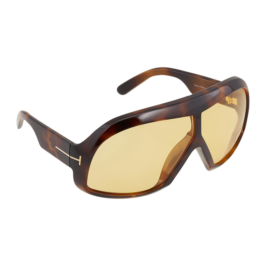 Tom Ford Open Box - Tom Ford Cassius Amber Mask Unisex Sunglasses ...