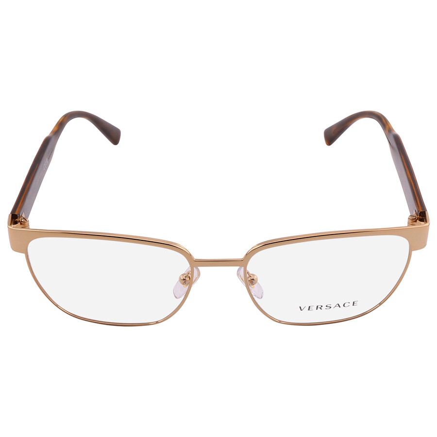 Versace Open Box - Versace Demo Square Men's Eyeglasses VE1264 1460 56 ...