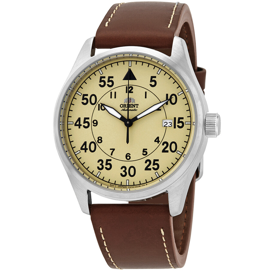 Orient Flight Automatic Champagne Dial Men's Watch RA-AC0H04Y10B ...