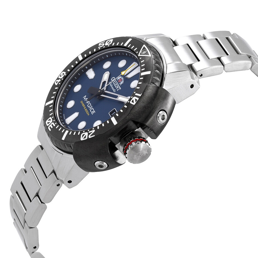 Orient M-Force AC0L Automatic Blue Dial Men's Watch RA-AC0L07L00B - Watches, M-Force Ac0L - Jomashop