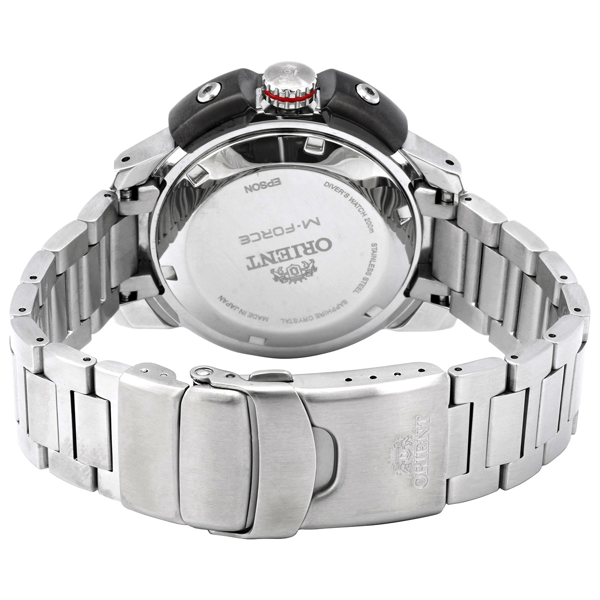 Orient M-Force AC0L Automatic Orange Dial Men's Watch RA-AC0L08Y00B ...