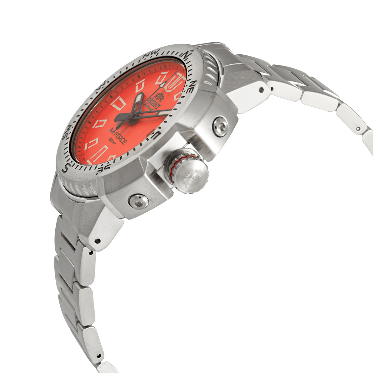 Orient M-Force Automatic Orange Dial Men's Watch RA-AC0N02Y10B ...