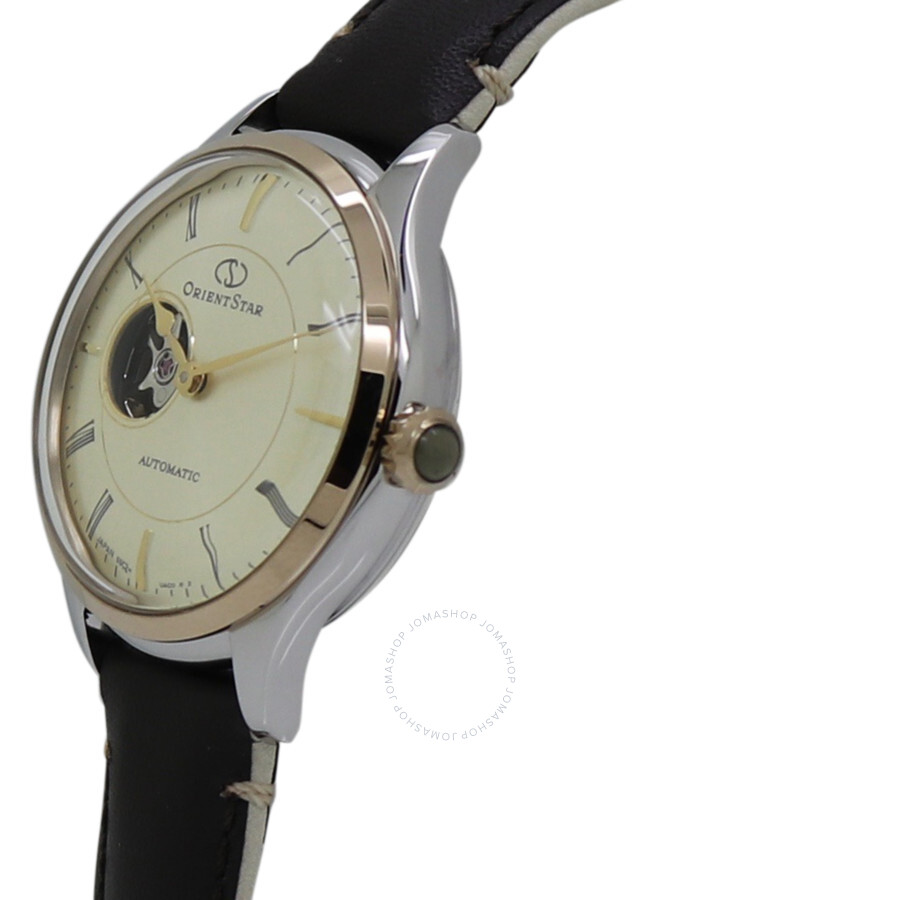 Orient Open Heart Automatic Champagne Dial Ladies Watch RE-ND0010G00B ...