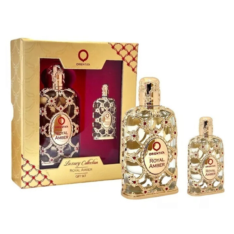 Orientica Unisex Royal Amber Gift Set Fragrances 6297001158401 - Fragrances & Beauty, Royal ...