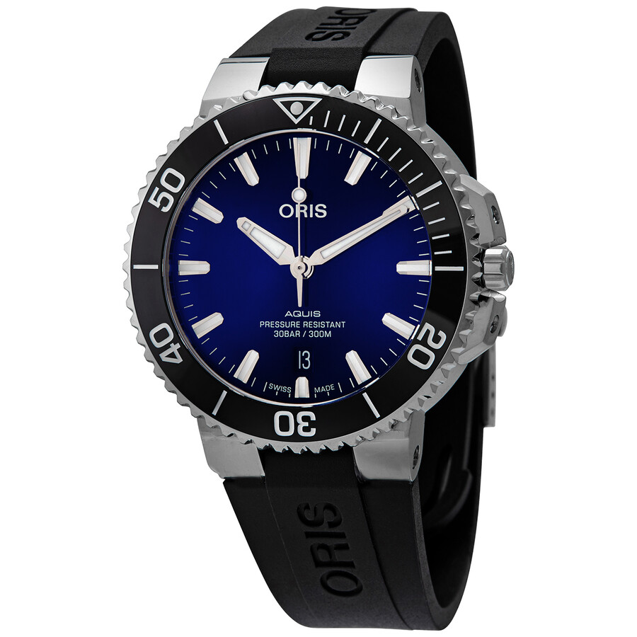 Oris Aquis Automatic Blue Dial Men's Watch 01 733 7766 4135-07 4 22 ...