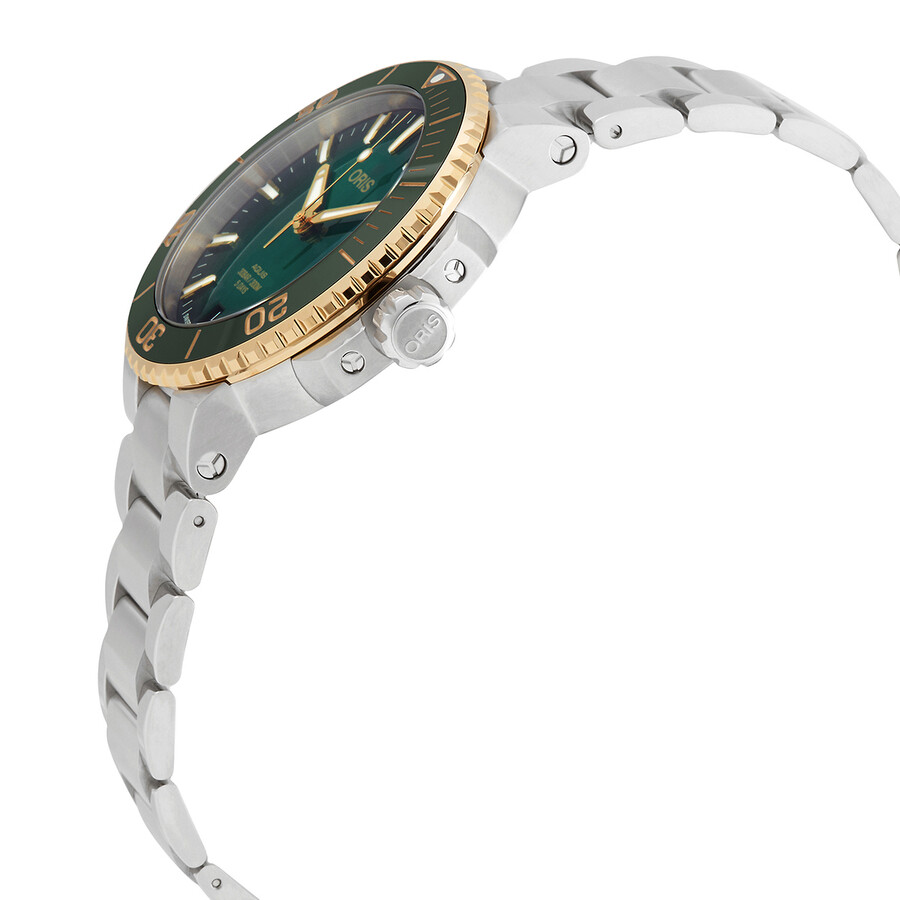 Oris Aquis Automatic Green Dial Men's Watch 01 400 7769 6357-07 8 22 ...