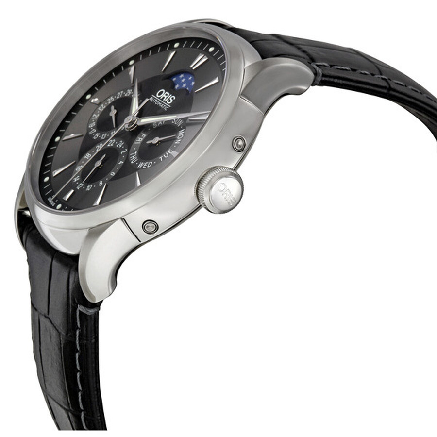 Oris Artelier Complication Moonphase Automatic Men's Watch 581-7592 ...