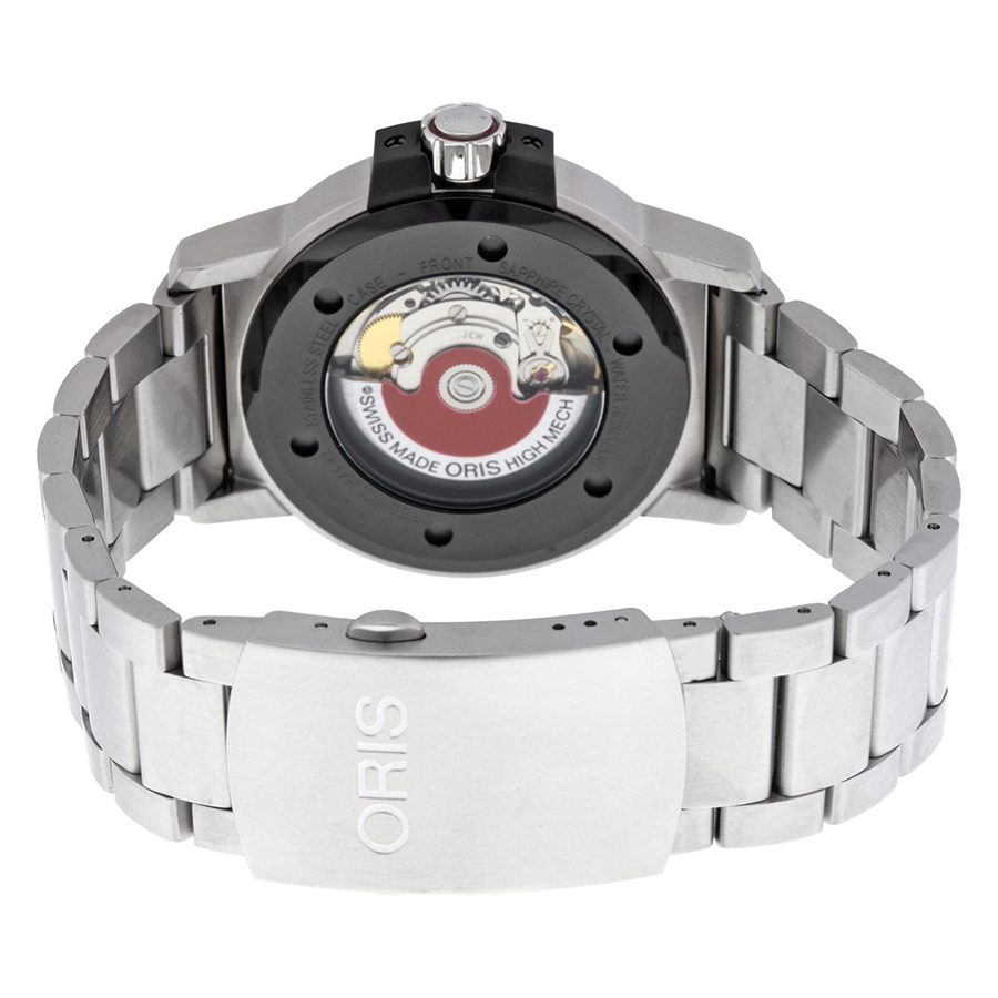 Oris BC3 Advanced Day Date Stainless Steel Bracelet Men's Watch 735 ...