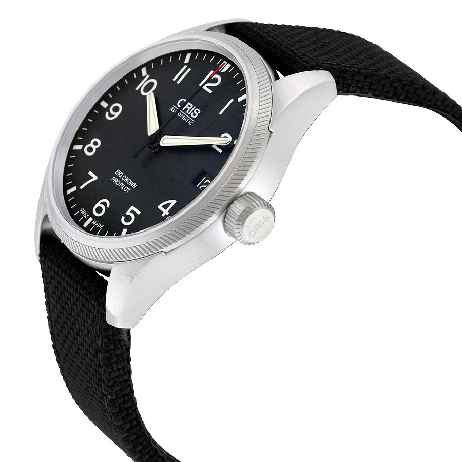 Oris Big Crown ProPilot Date Automatic Black Dial Men's Watch 751-7697 ...