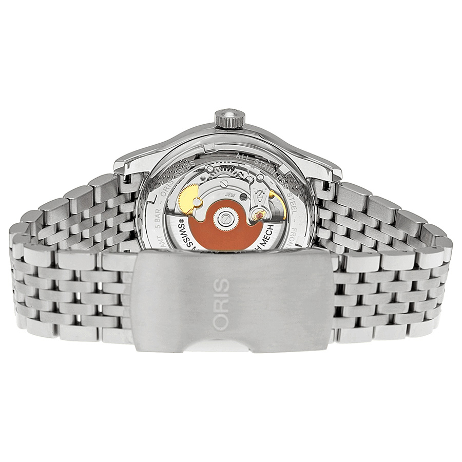 Oris Classic Date Black Dial Stainless Steel Men's Watch 733-7578 ...
