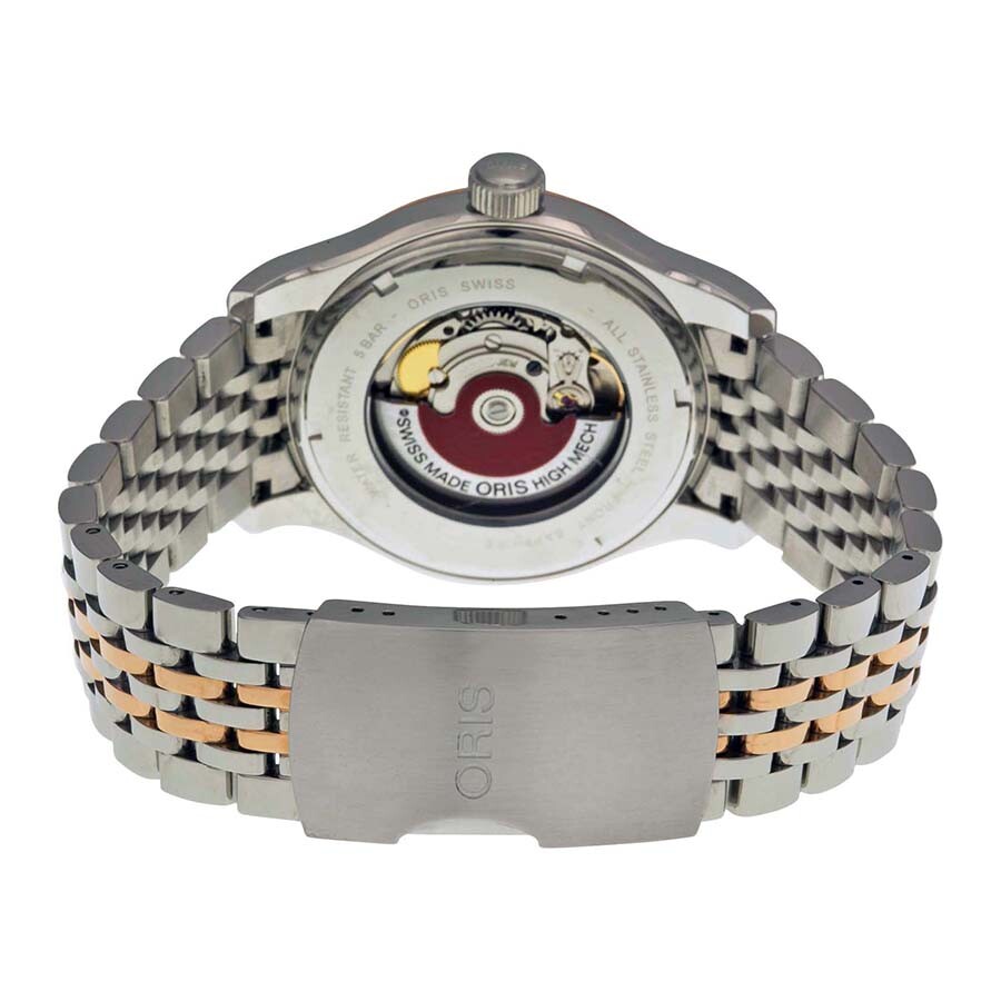 Oris Classic Date Black Dial Two-tone Steel Men's Watch 01 733 7594 ...