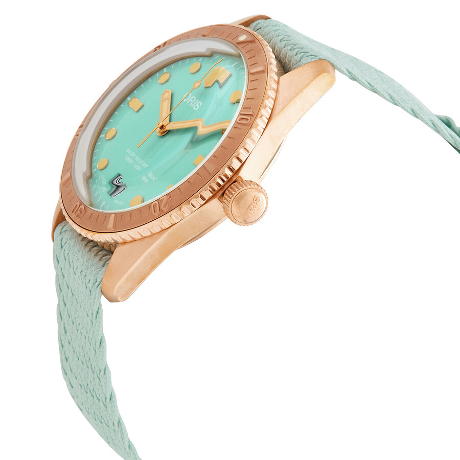 Oris Divers Sixty-Five Automatic Green Dial Unisex Watch 01 733 7771 ...