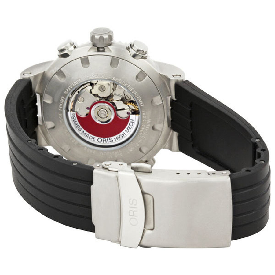 Oris Divers Titan Chronograph Automatic Black Dial Coke Bezel Men's ...