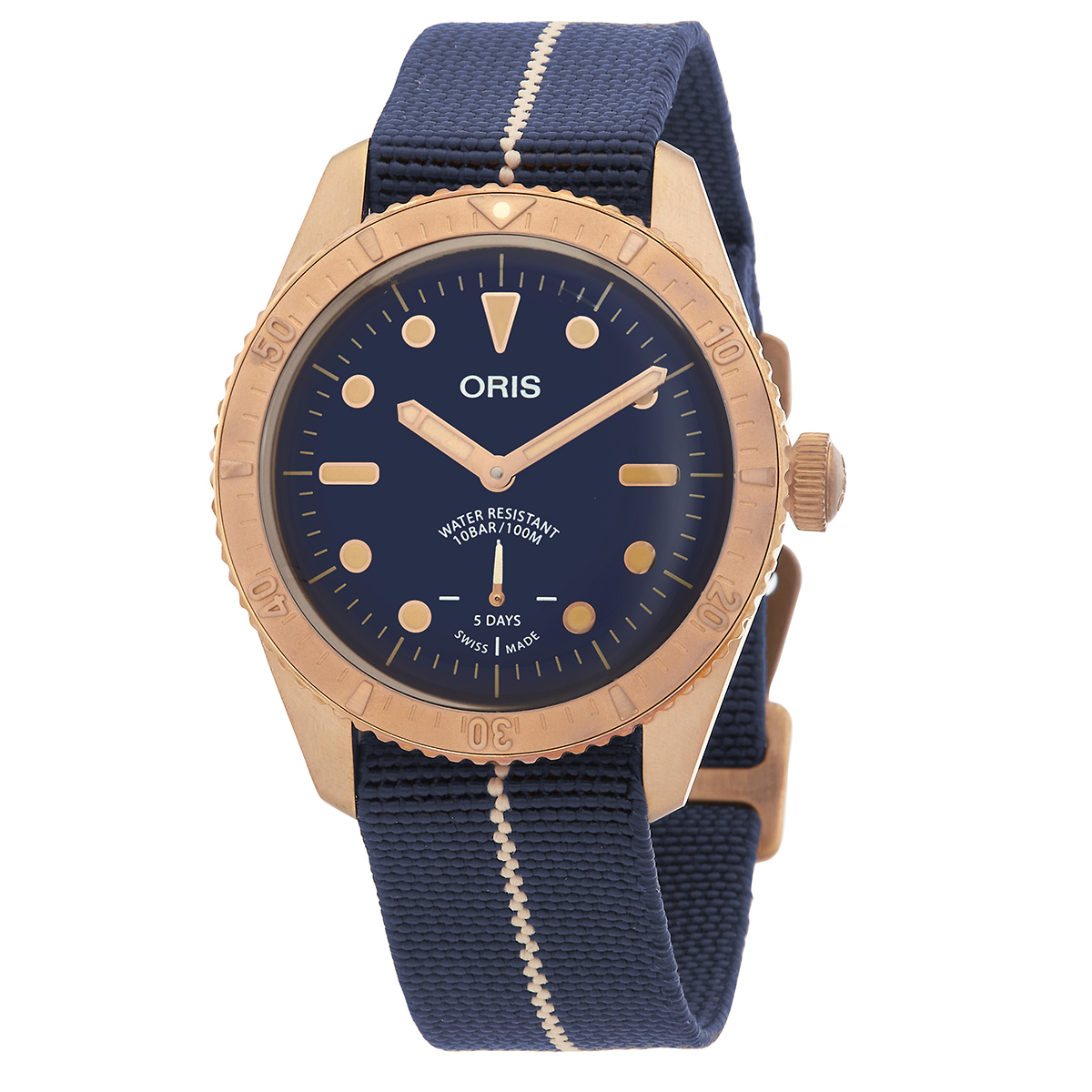 Oris Limited Edition Automatic Blue Dial Watch 01 401 7764 3185-Set ...