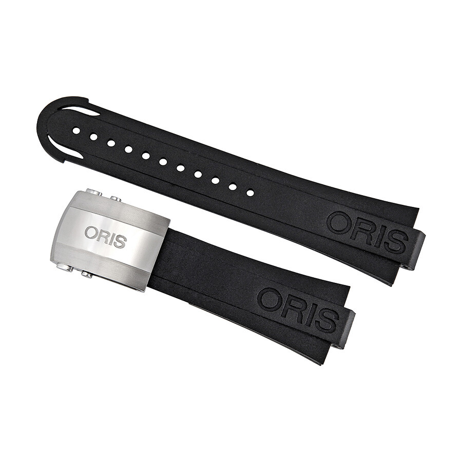 Oris Pro Diver Force Recon GMT Black Dial Black Rubber Men's Watch 747 ...