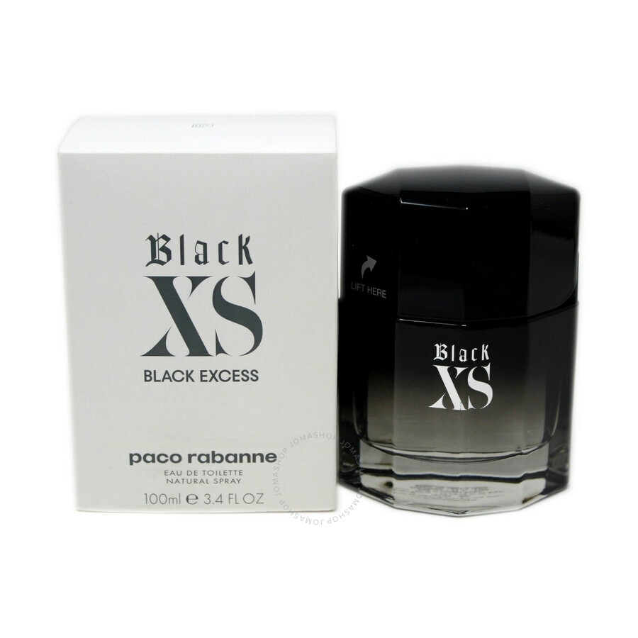 Paco Rabanne Men's Black XS EDT 3.4 oz (Tester) Fragrances ...