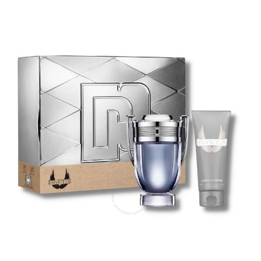 Paco Rabanne Men's Invictus Gift Set Fragrances 3349668603602 ...