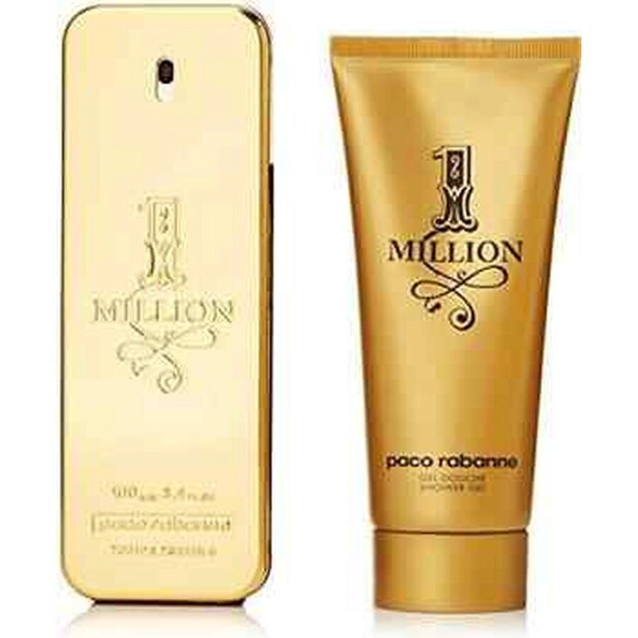 Paco Rabanne Men's One Million Gift Set Fragrances 3349668628131 ...