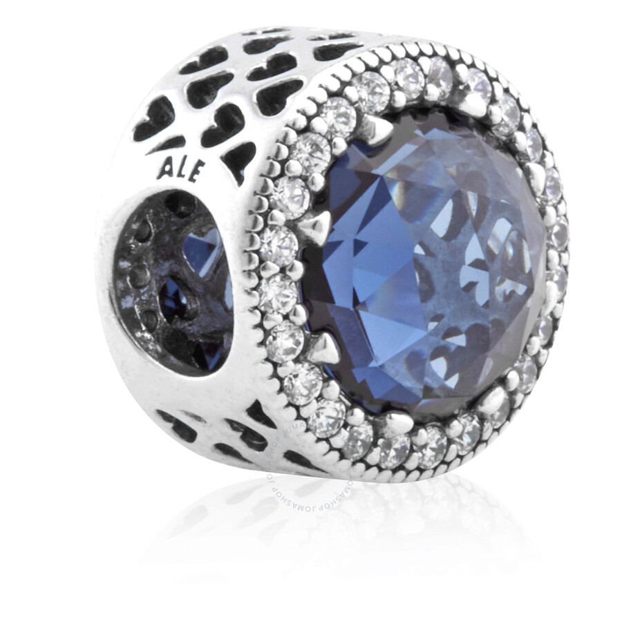 Pandora Sparkling Dark Blue Charm 791725NMB - Ladies Jewelry, Pandora ...