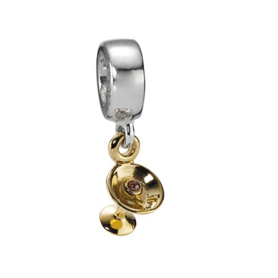 Pandora Sterling Silver and 14K Gold Cocktail Martini Glass Dangle with ...