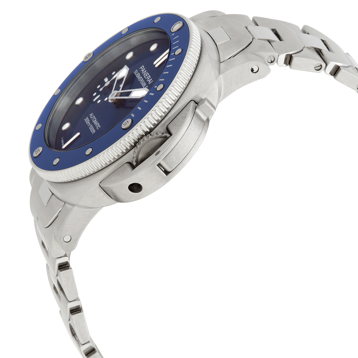 Panerai Submersible Blu Notte Automatic Blue Dial Men's Watch PAM01068 ...