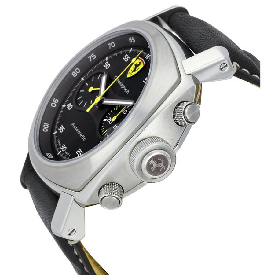 Panerai Ferrari Scuderia Chronograph Automatic Chronometer Black Dial ...