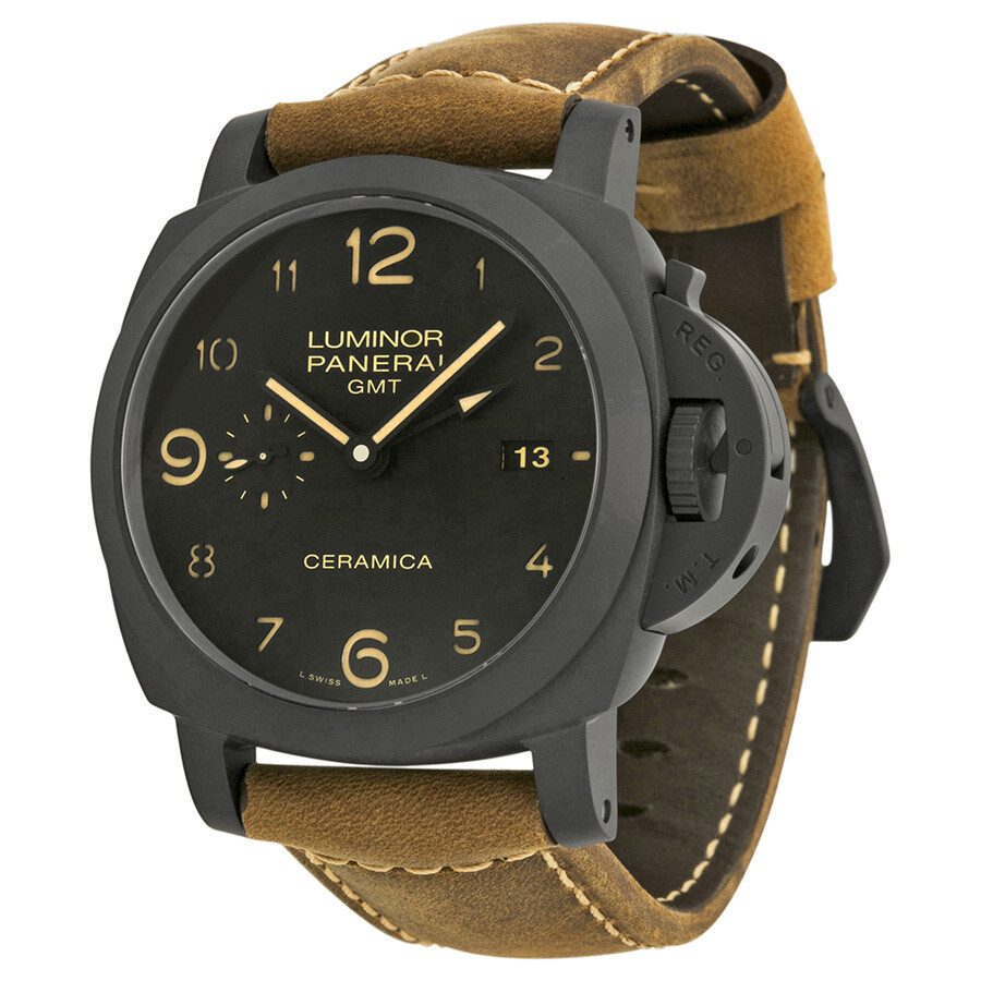 Panerai Luminor 1950 3 Days GMT Automatic Men's Watch PAM00441 ...